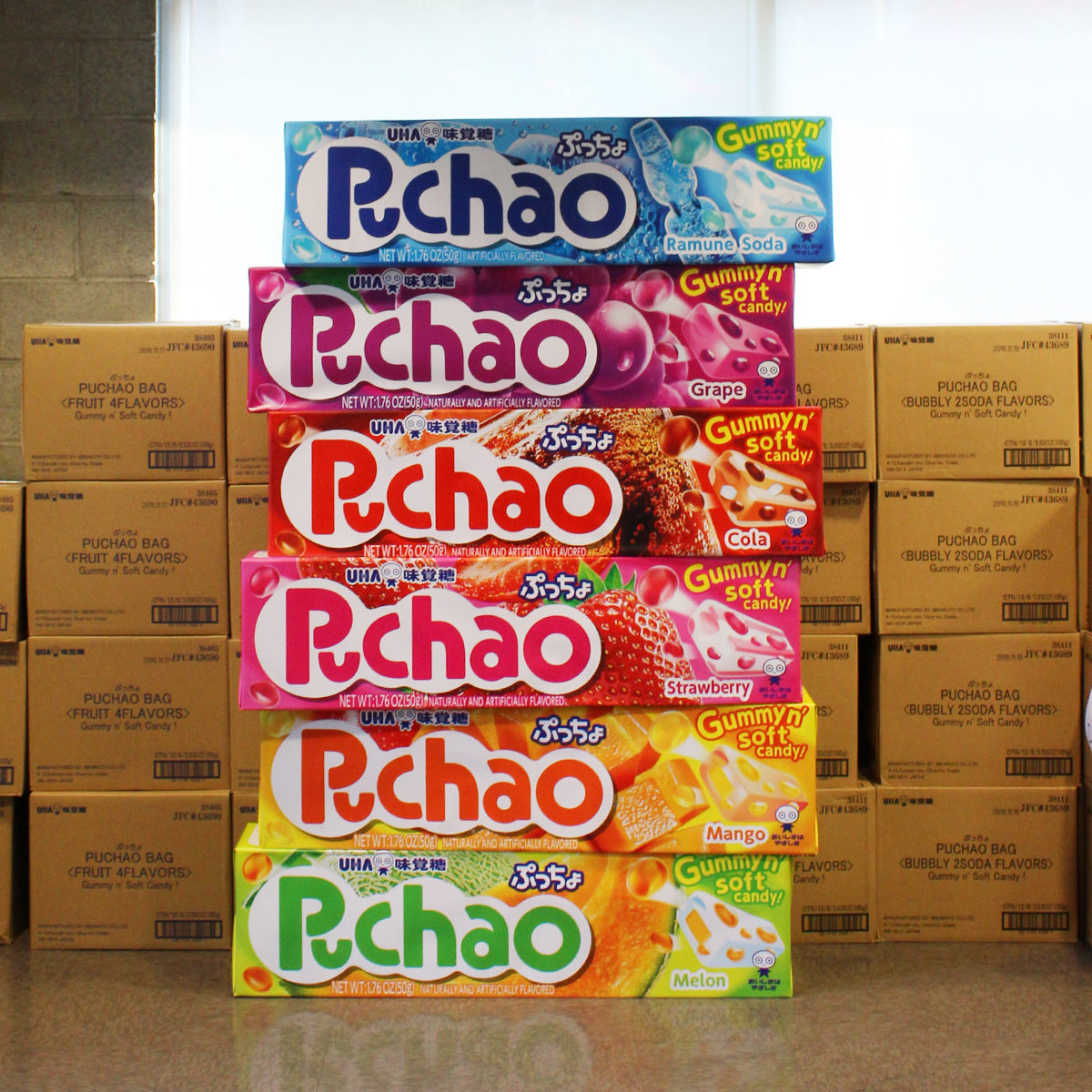 Puchao Jumbo Sticks! - UHA Mikakuto